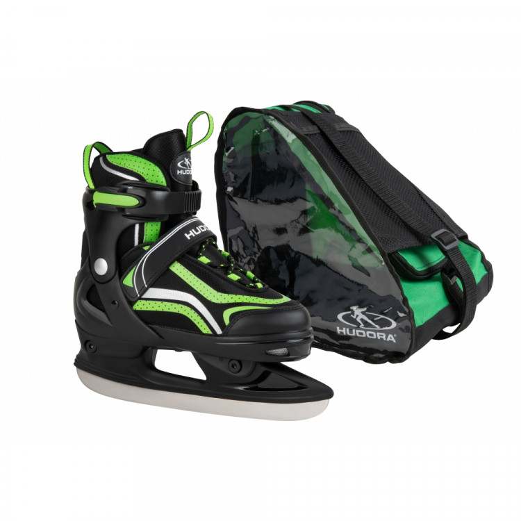 Купить Коньки раздвижные HUDORA Basic, green по цене 5 900 руб. в интернет магазине Мой Маркет.Ру
